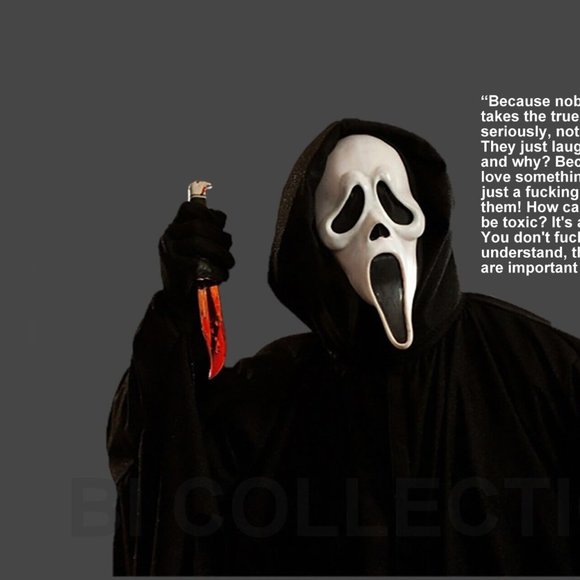 Wall Decor | Screams Ghostface Because Nobody Takes The True Quote ...